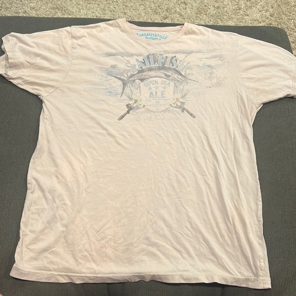 Shirts | Margaritaville Medium Light Pink Tshirt | Poshmark